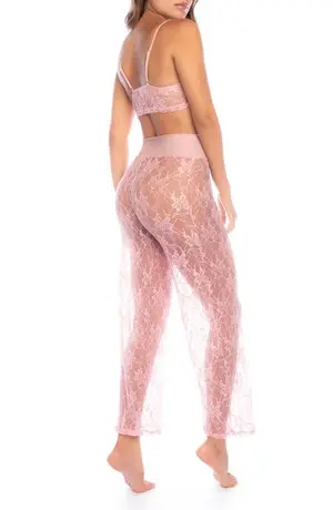 MAPALE Sheer Lace Lounge Set
