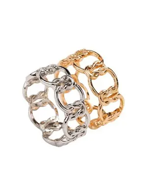 DLORIA Hollywood Sensation Love Knot Ring - Silver