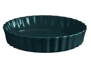 EMILE HENRY 9.5 Inch Deep Tart Dish - Ocean