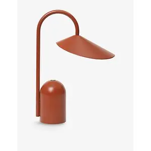 FERM LIVING Arum Powder-coated Iron And Aluminium Portable Lamp - Oxide Red