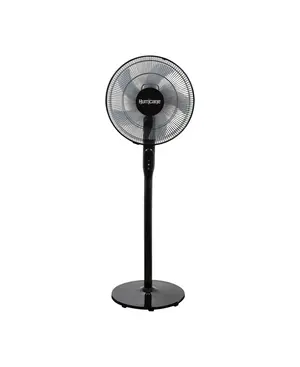 HURRICANE 16 Inch Energy Efficient Adjustable Standing Fan W/12 Speed Settings - No Color