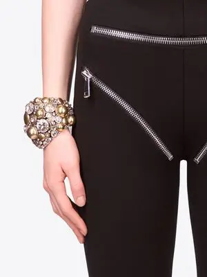 AREA Crystal-embellished Cuff Bracelet