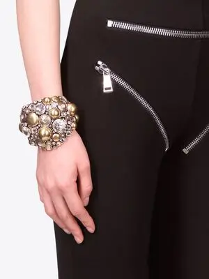 AREA Crystal-embellished Cuff Bracelet