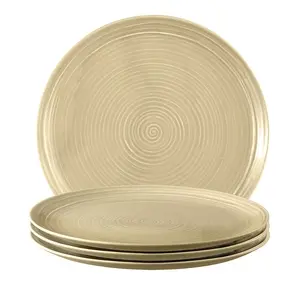 SELTMANN Terra Dinner Plates, Set Of 4 Sand
