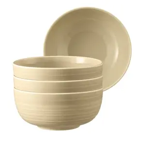 SELTMANN Terra Bowls, Set Of 4 - Sand