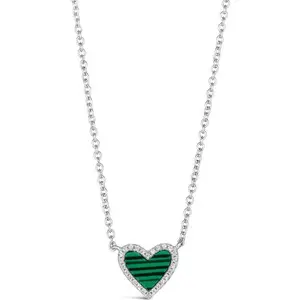 ANNA ZUCKERMAN House Of Cards 01 Necklace - Malachite