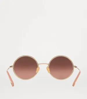 Chloé Acetate Round Frame Sunglasses