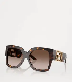 Versace Ve4402 Acetate Sunglasses - Brown