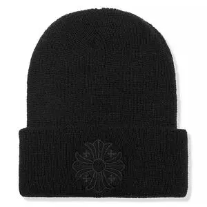 Chrome Hearts Plus Cross Beanie - Black