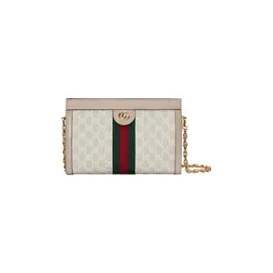Gucci Ophidia Gg Small Shoulder Bag - Cream