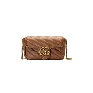 Gucci Gg Marmont Matelassé Super Mini Bag