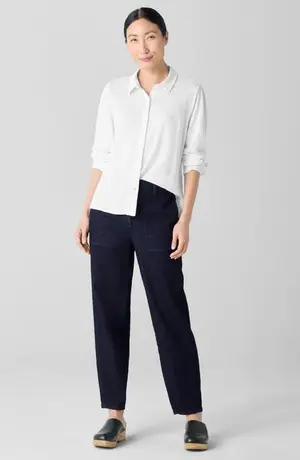 Eileen Fisher Ankle Lantern Jeans