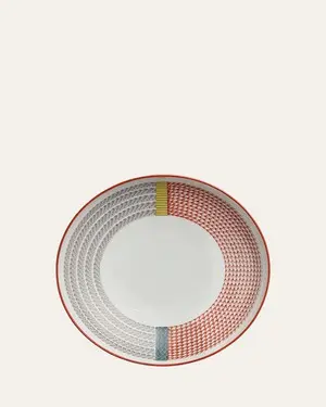 Hermès Tressages Equestres Hollow Plate - Noclr