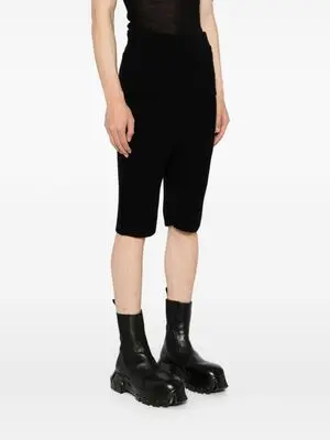 Rick Owens Wool Knitted Short