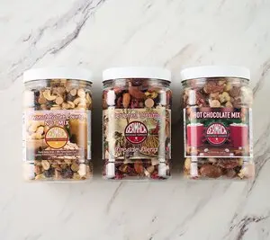 GERMACK Jars Winter Treats Nut Mix Assortment
