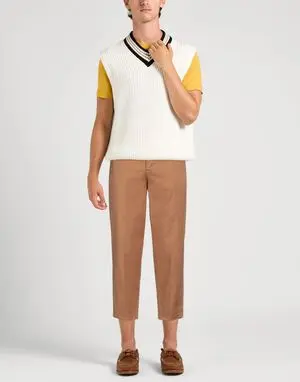 PAOLO PECORA Linen And Cotton Blend Chino Pants