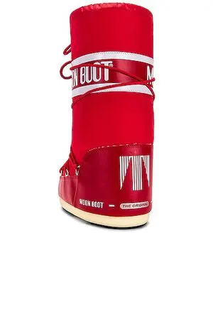 Moon Boot Nylon Classic Boots - Red