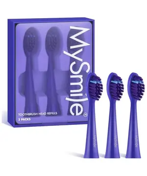 MYSMILE Dy156 Electric Toothbrush Replacement Heads - Blue