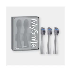 MYSMILE Dy156 Electric Toothbrush Replacement Heads - Grey