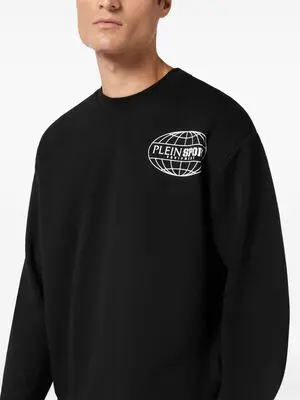 PLEIN SPORT Crew Neck Sweatshirt - Blue