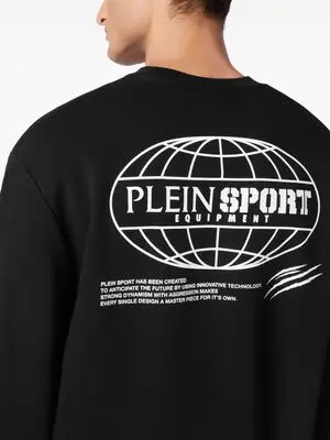 PLEIN SPORT Crew Neck Sweatshirt - Blue