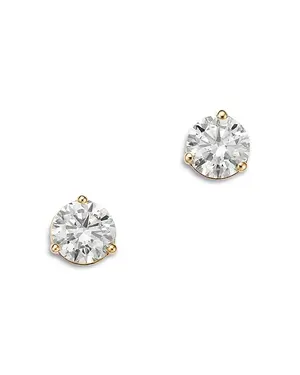 Bloomingdale'S Certified Lab Grown Diamond Stud Earrings - Gold