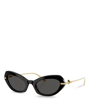 Dolce & Gabbana Flip Butterfly Sunglasses, 52mm - Black