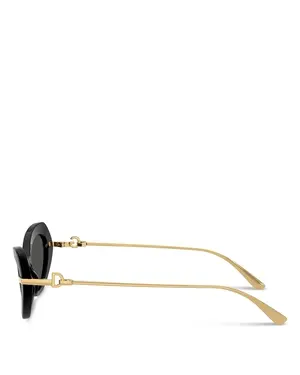 Dolce & Gabbana Flip Butterfly Sunglasses, 52mm
