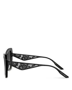 Dolce & Gabbana Lace Cat Eye Sunglasses