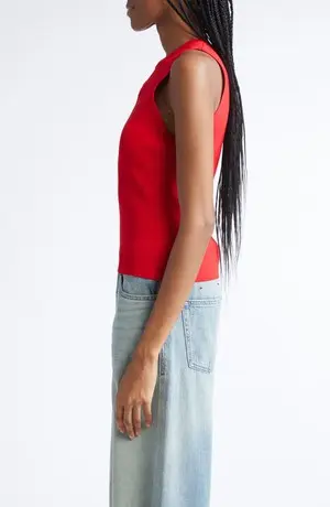 DIESEL® M-caddix-top Sleeveless Rib Top