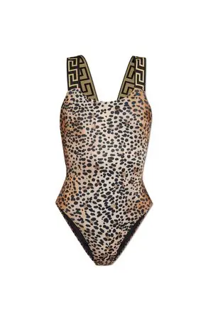 Versace Versace Animal Print One Piece Swimsuit - Multi