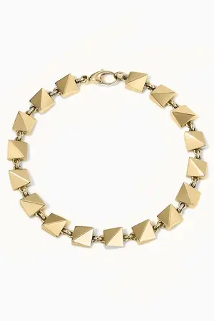 ETIQ Name Deconstruct Link Bracelet - Gold