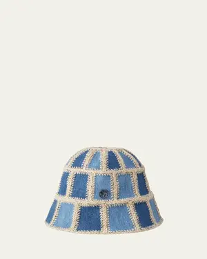 MAISON MICHEL Pablo Bucket Hat - Multi