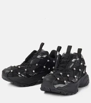 Versace Mercury M_vs_02 Mesh Sneakers - Black