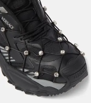 Versace Mercury M_vs_02 Mesh Sneakers - Black