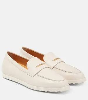 Women's Flat Leather Loafers