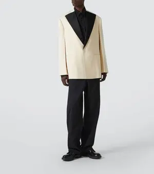 JIL SANDER Wool Double-breasted Jacket