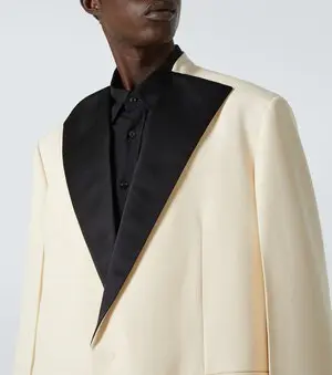JIL SANDER Wool Double-breasted Jacket