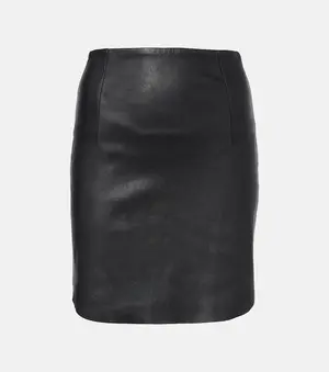 Stouls Lili Leather Miniskirt