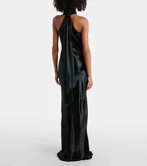 Galvan Pandora Halterneck Gown