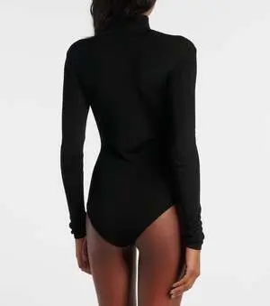 SELF-PORTRAIT X Christopher Kane Lace-trimmed Cutout Bodysuit