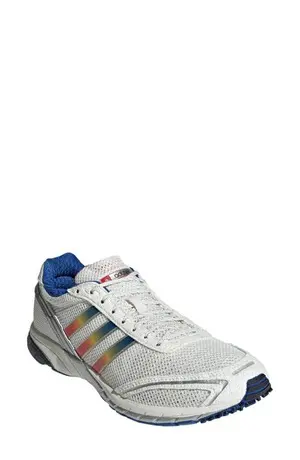 Adidas Adizero Adios Sneakers - White/ Team Royal Blue/ Yellow