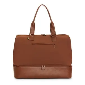 Brown Polyurethane Weekender Bags