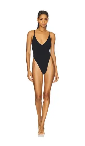 Free People Amber One Piece - Black