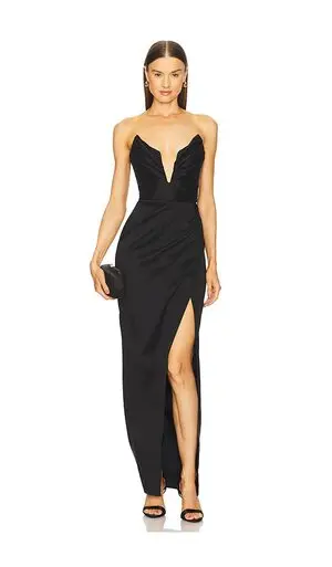 Michael Costello V Neck Evening Dresses