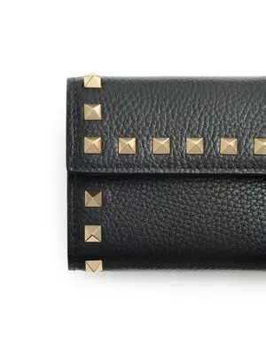 Valentino Garavani Rockstud Trifold Wallet