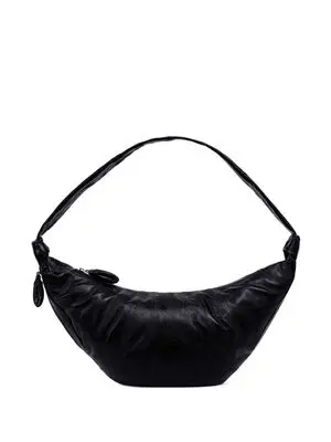 LEMAIRE Large Croissant Shoulder Bag - Black