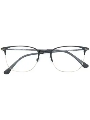 TOM FORD Square Frame Glasses - Black