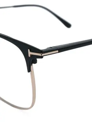 TOM FORD Square Frame Glasses - Black