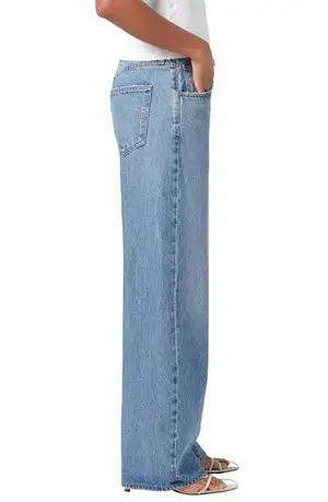 AGOLDE Low Rise Baggy Jeans - Fairway